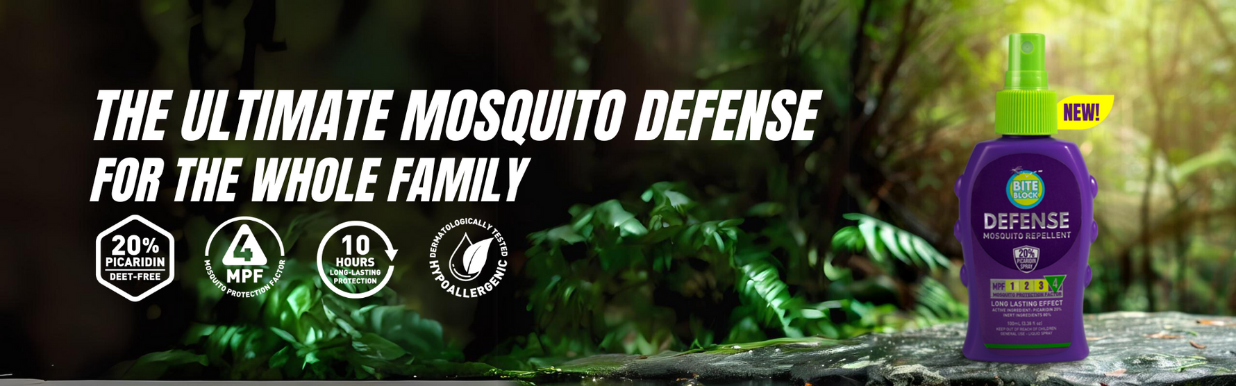 Bite Block Protect | Hypoallergenic Insect Repellent | Philippines
